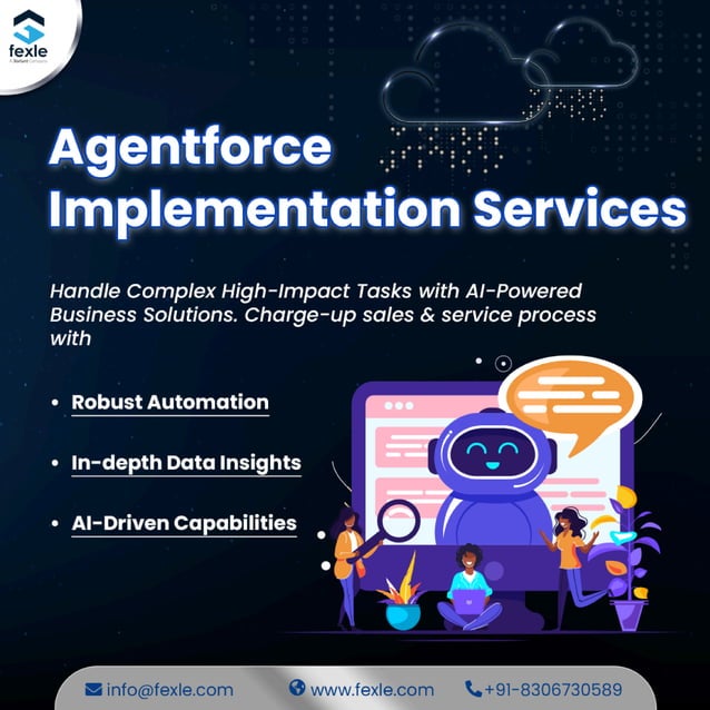 Experience the power of Artificial Intelligence with Agentforce Implementation Services | PDF