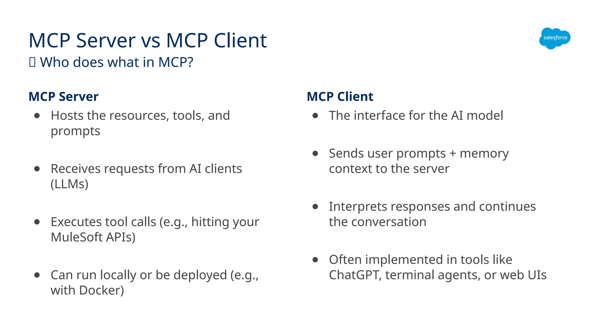 Agentforce World Tour Toronto '25 - MCP with MuleSoft | PPTX