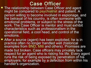 Agent handling | PPT