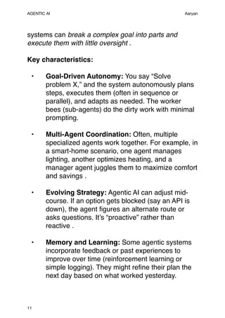 Agentic AI Explained: The Next Frontier of Autonomous Intelligence ...
