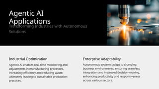 Agentic AI – Building Intelligent Autonomous Systems.pptx