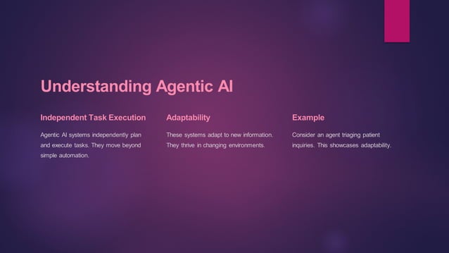 Introduction to Agentic AI for Healthcare | PPTX