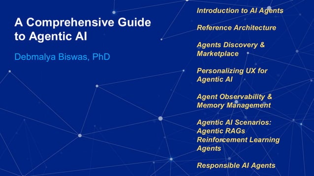 A comprehensive guide to Agentic AI Systems | PDF