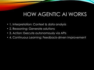 Agentic AI : A Practical Guide. Undersating, Implementing and Scaling ...