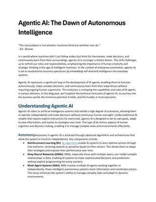 Agentic AI - The Dawn of Autonomous Intelligence1.pdf