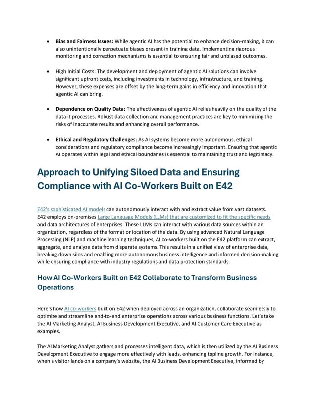 Agentic AI - The Dawn of Autonomous Intelligence1.pdf | Technology Industry | Industries