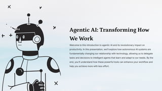 Agentic AI Transforming How We Work in Business | PDF