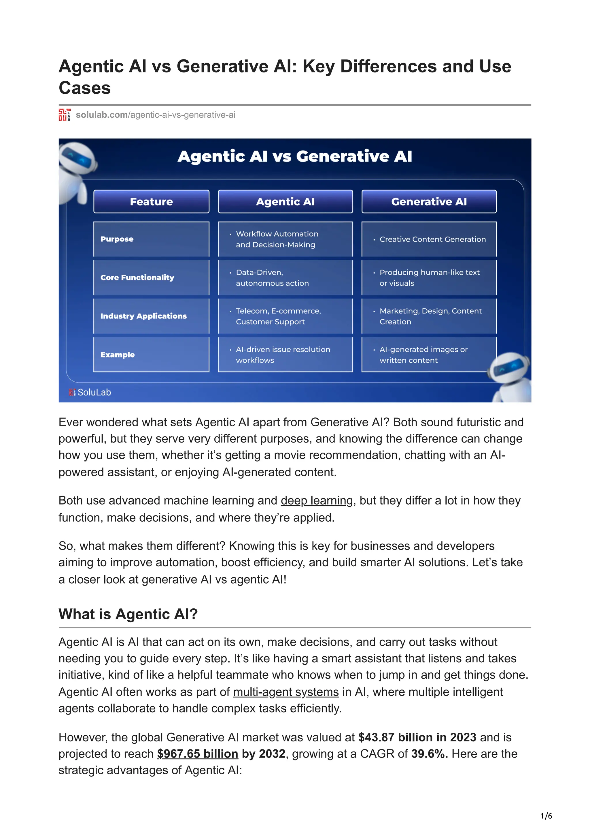 Agentic AI vs Generative AI Key Differences and Use Cases.pdf