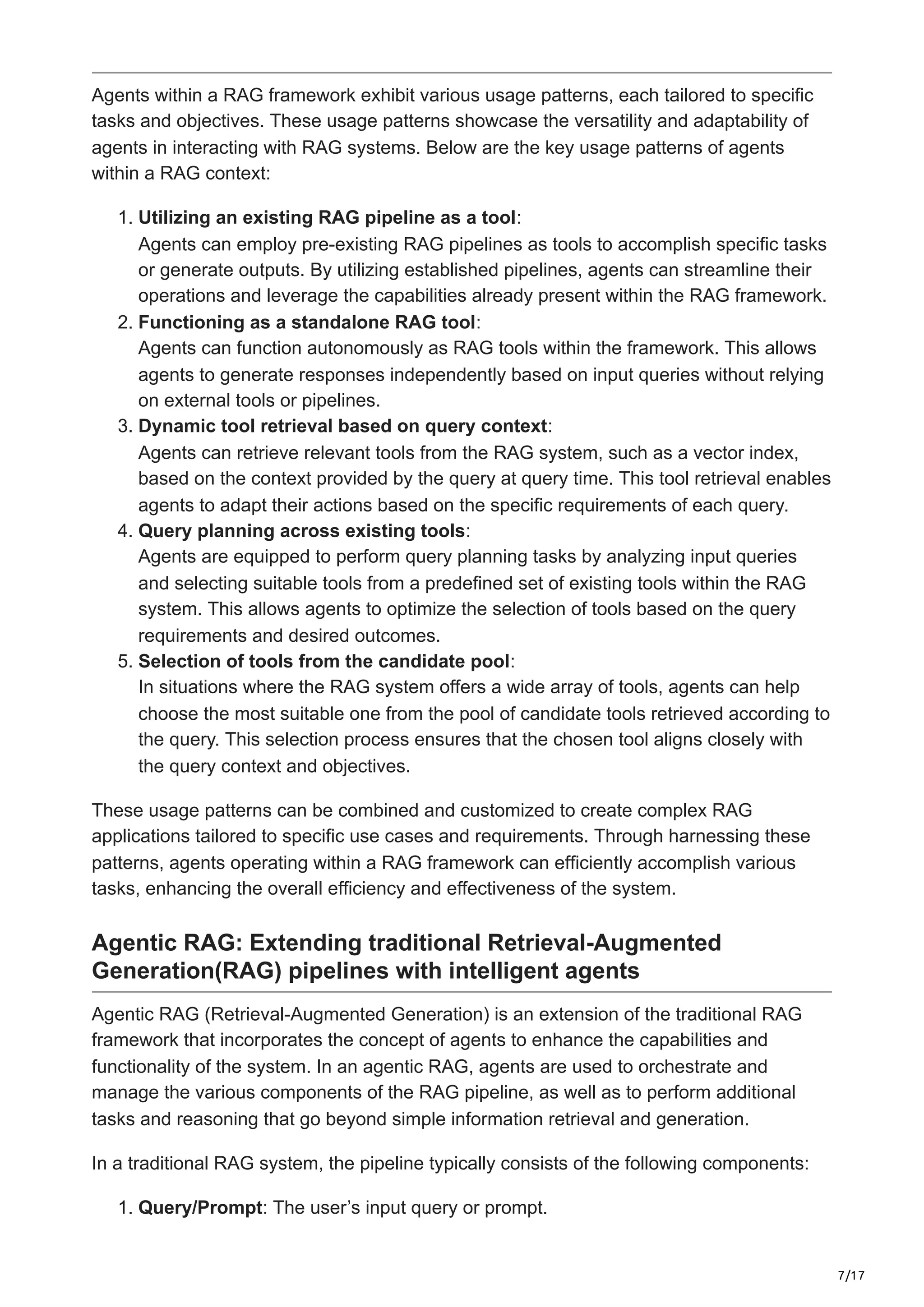 Agentic RAG What it is its types applications and implementation.pdf