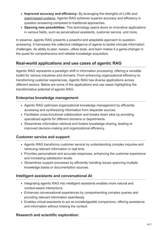 Agentic RAG What it is its types applications and implementation.pdf
