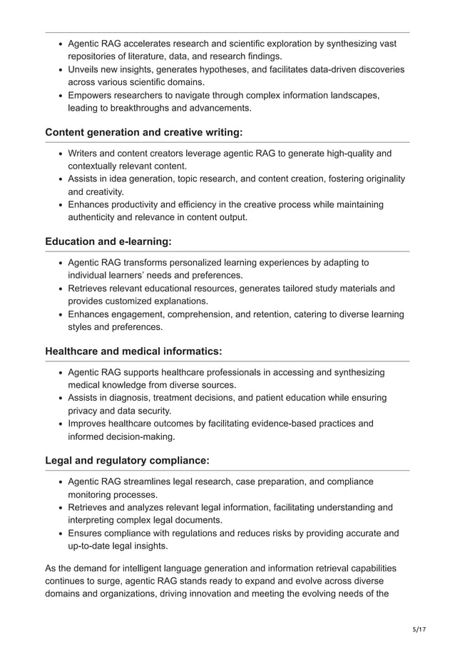 Agentic RAG What it is its types applications and implementation.pdf