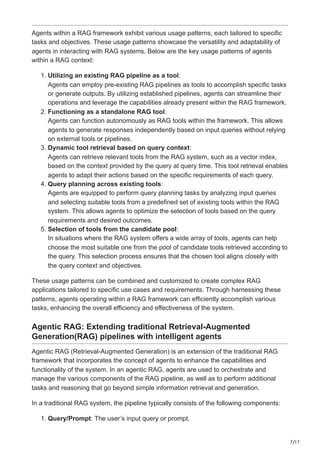 Agentic RAG What it is its types applications and implementation.pdf