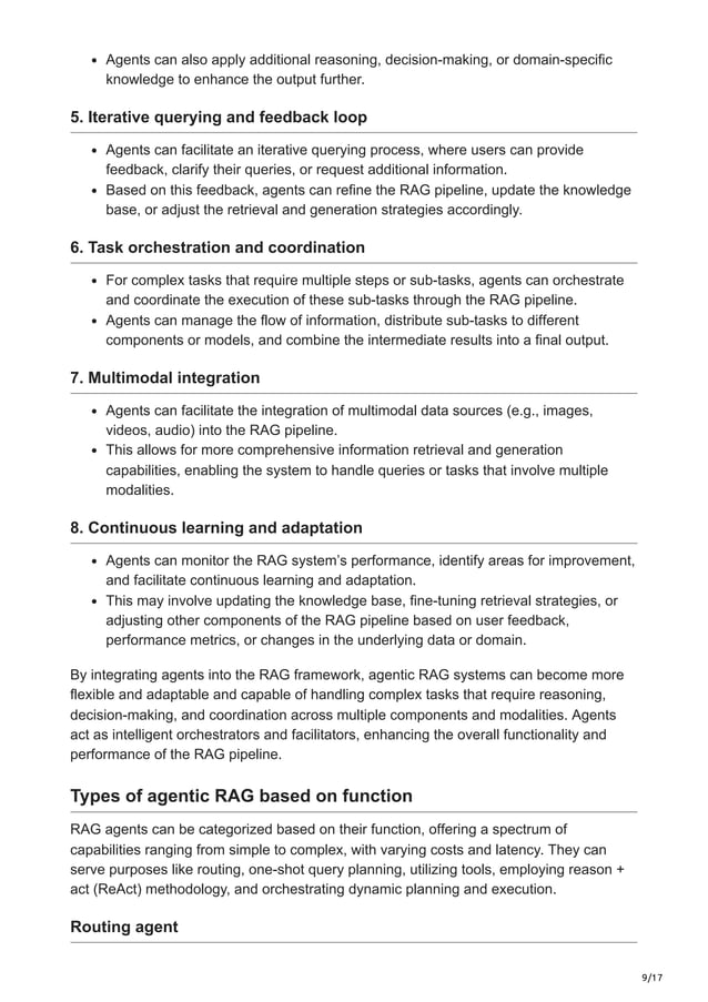 Agentic RAG What it is its types applications and implementation.pdf