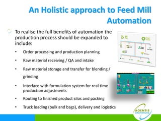 VIV Asia 2013, Agentis innovations: an holistic approach to feed mill automation, CropTech ...