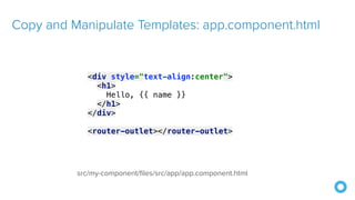 A Gentle Introduction to Angular Schematics - Angular SF 2019 | PPT