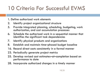 A gentle introduction to earned value management systems (neutral) | PDF