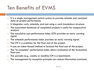 A gentle introduction to earned value management systems (neutral) | PDF