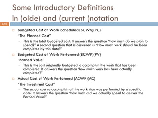 A gentle introduction to earned value management systems (neutral) | PDF