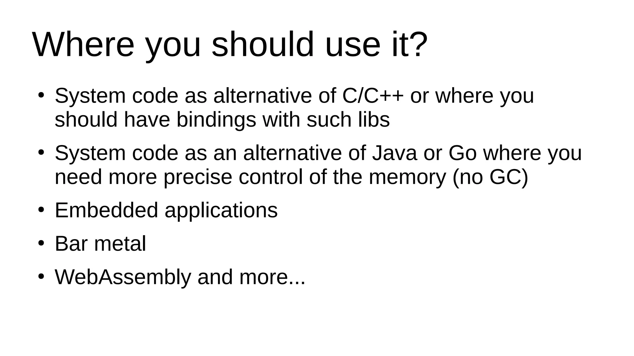 The Rust Programming Language Ppt