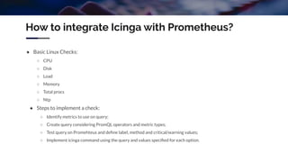 DevOps Braga #15: Agentless monitoring with icinga and prometheus | PPT