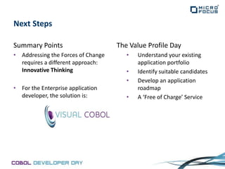 Agent of Change: COBOL Developer Day | PPT