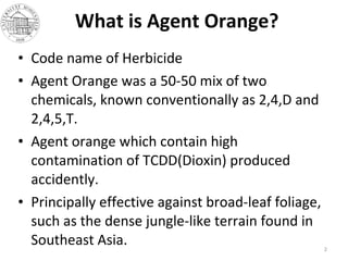 Agent orange | PPT