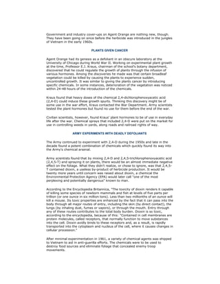 Agent orange | DOC
