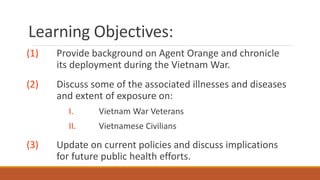 Agent orange final 1 | PPTX