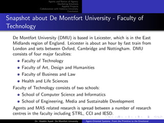 Agent-Oriented Systems: From the Primitive to the Emotional | PPT