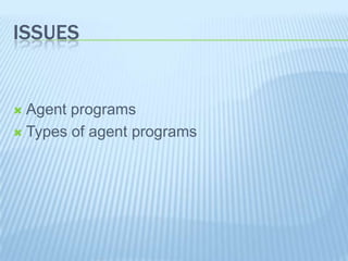 The structure of agents | PPTX