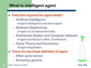 Agents.ppt | Artificial Intelligence | Technology & Computing