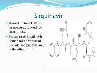 Agents acting on HIV Protease enzyme | PPTX
