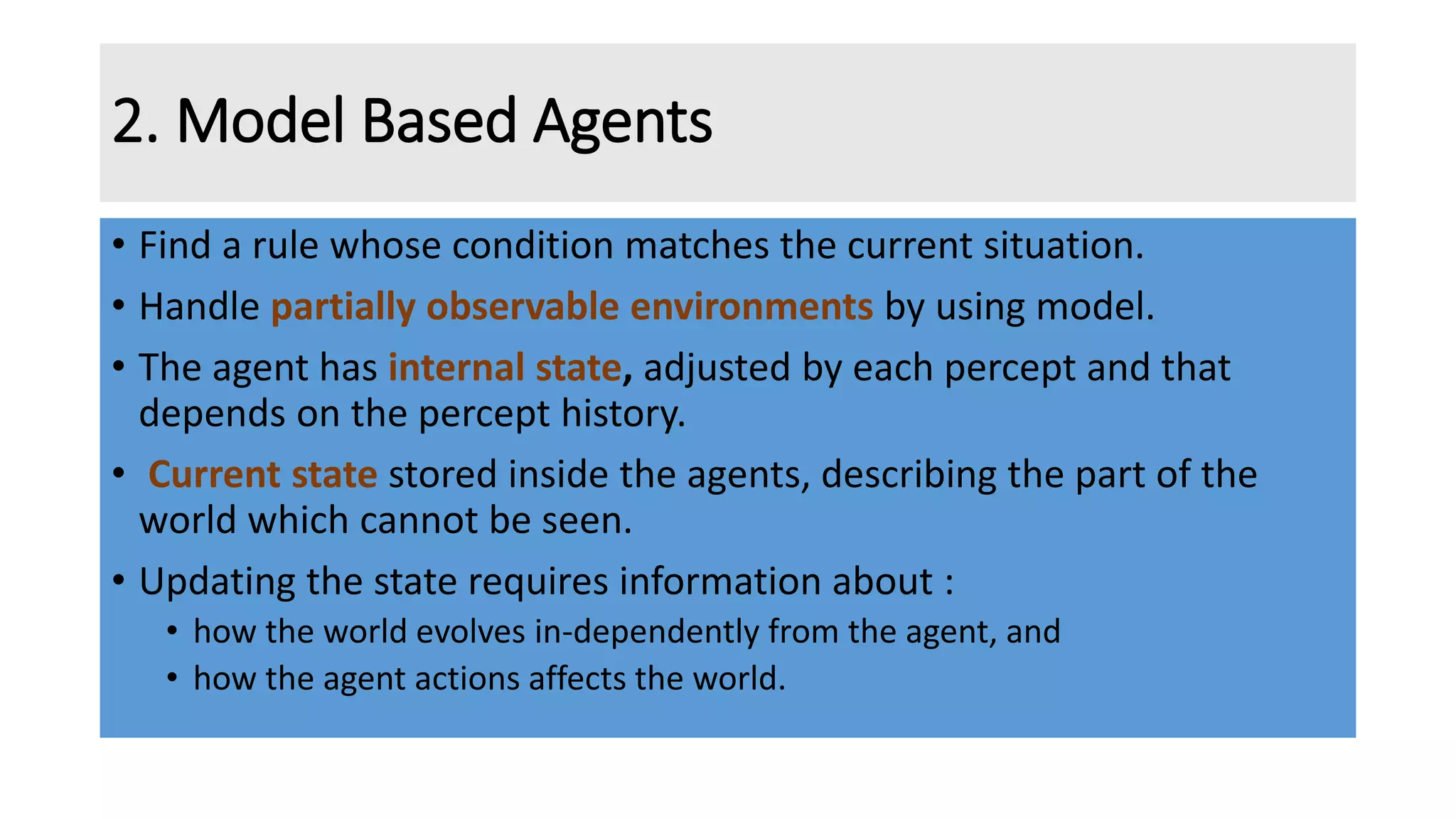 Agents in Artificial intelligence | PPTX