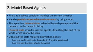 Agents in Artificial intelligence | PPTX