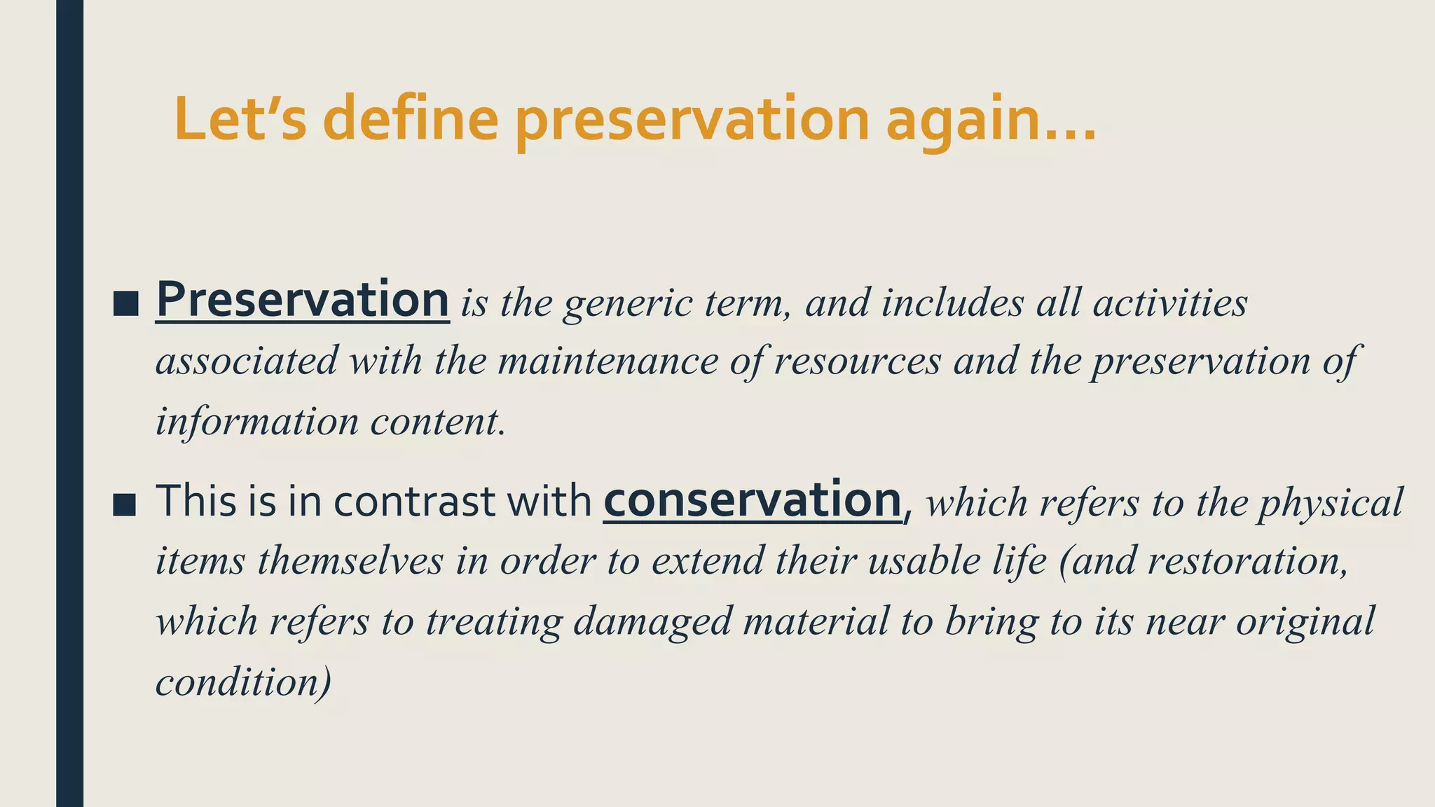 Agents of Deterioration | PPTX