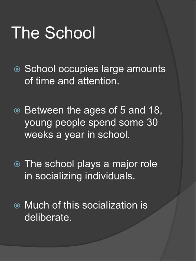 Agents of socialization | PPTX
