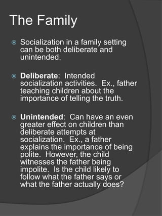 Agents of socialization | PPTX