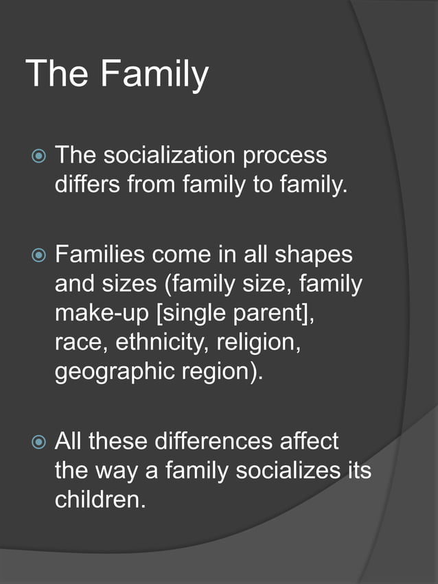 Agents of socialization | PPTX
