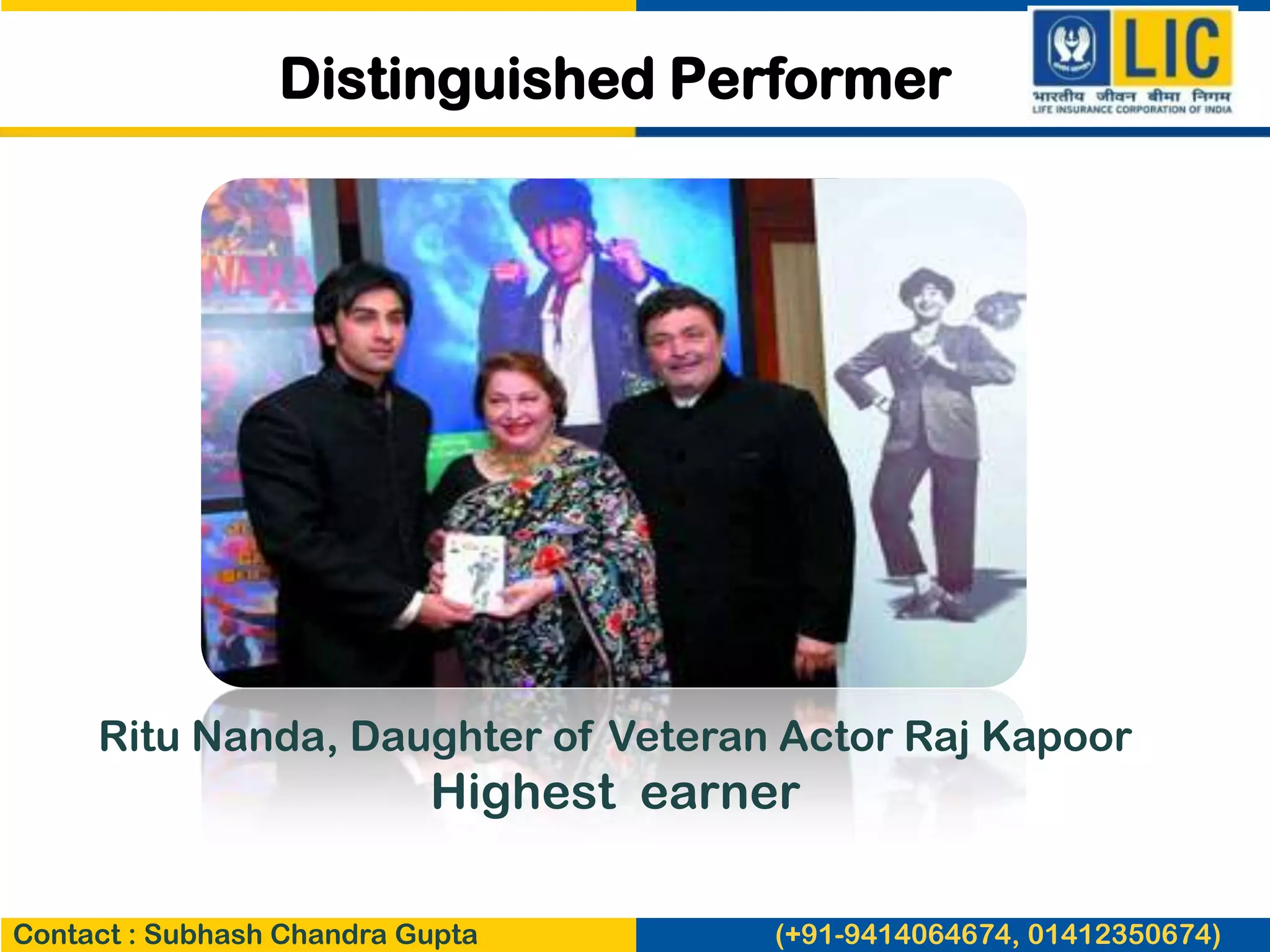 LIC Agents presentation | PPTX