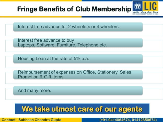 LIC Agents presentation | PPTX