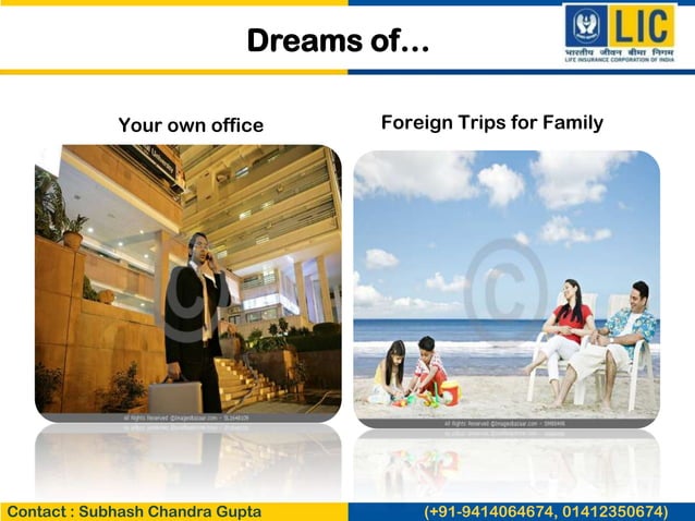 LIC Agents presentation | PPTX