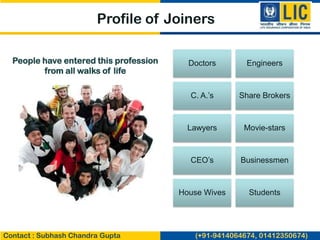 LIC Agents presentation | PPTX
