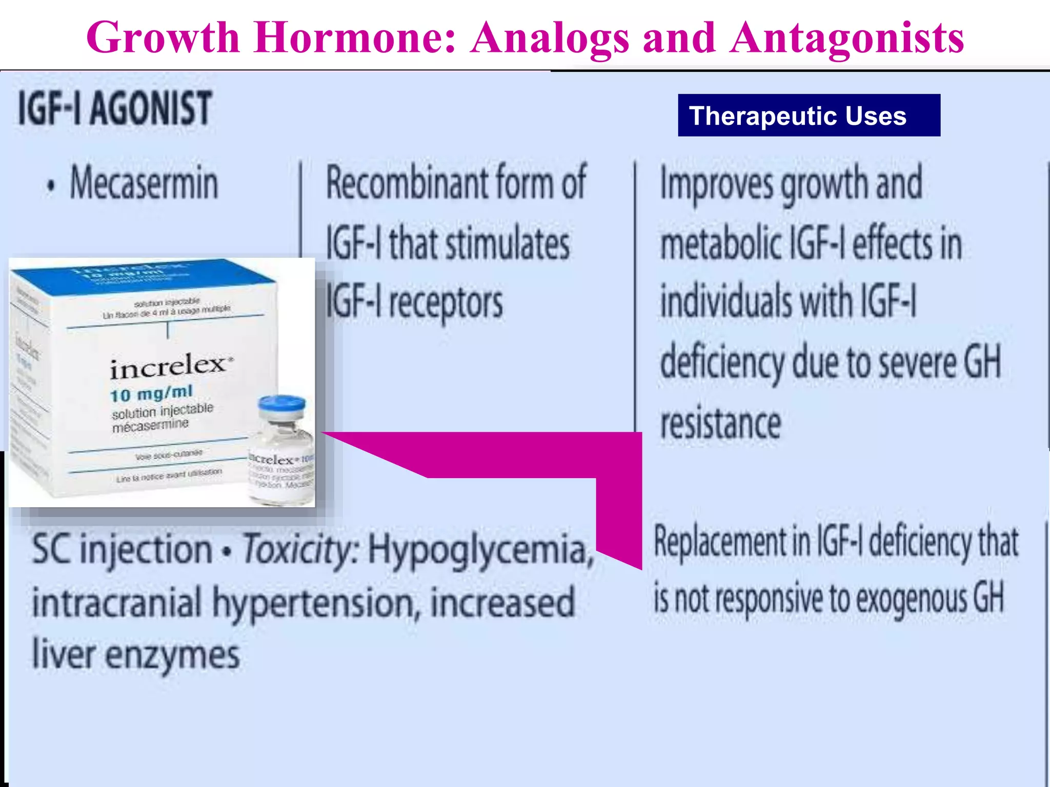Agents that affect pituitary hormones | PPTX