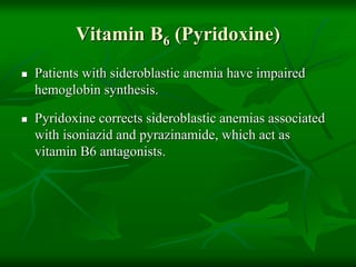 Agents used in anemias hematopoietic growth factors | PPTX