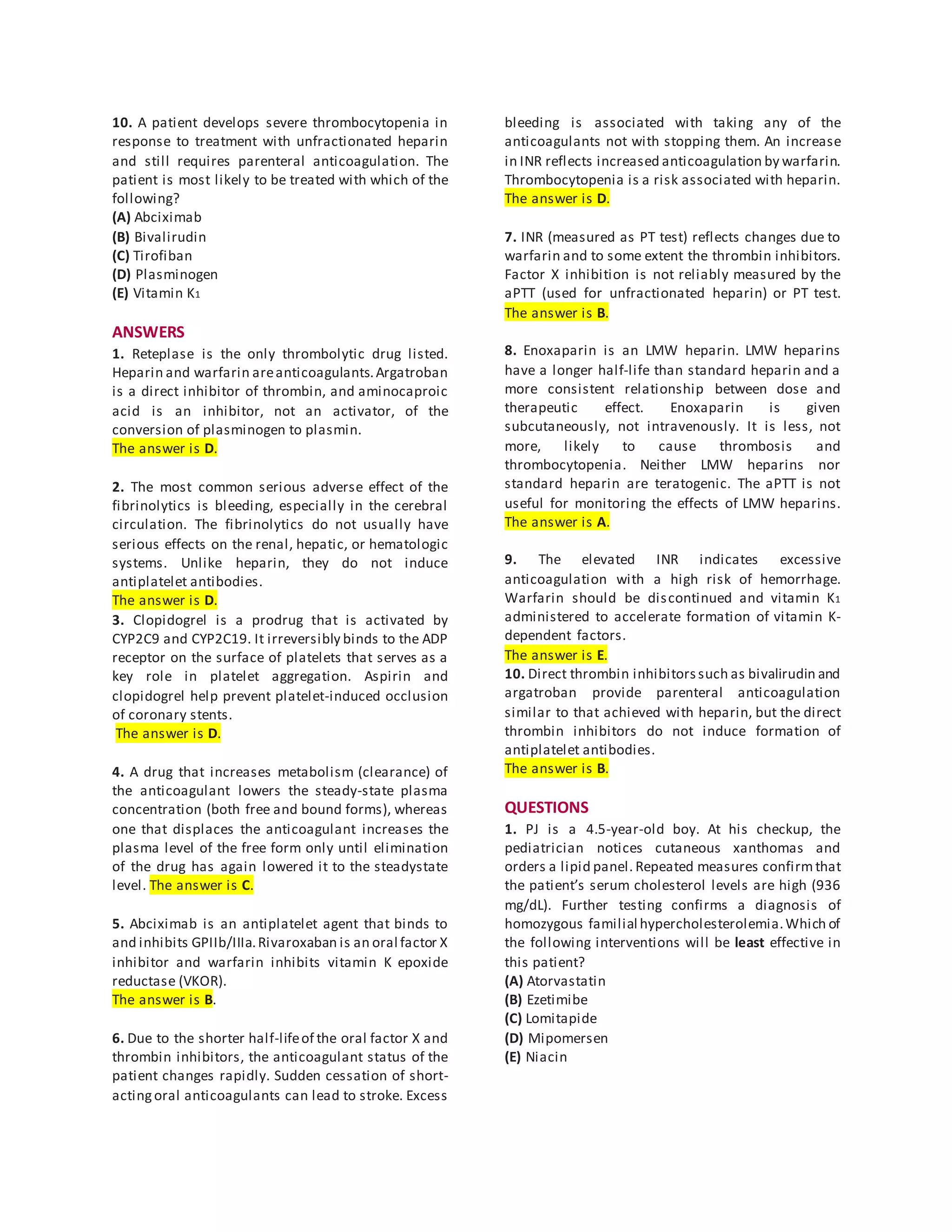 Agents used in cytopenias | DOCX