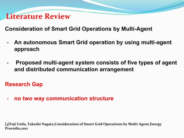 Developing Multi-Agent Based Micro-Grid Management System in JADE | PPT