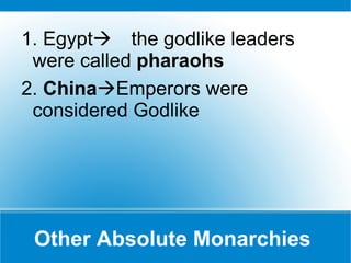 Age Of Absolutism | ODP