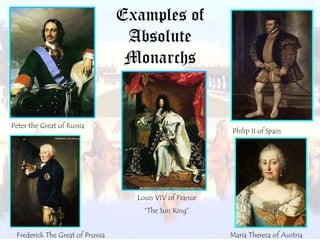 Absolute Monarchy Examples