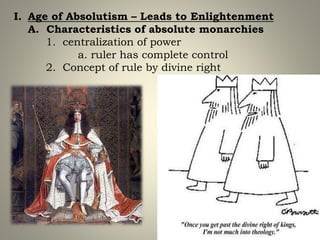 Age of Absolutism & English Civil War | PPTX