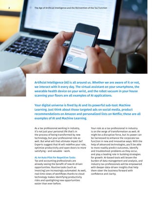 The Age of Artificial Intelligence and the Reinvention of the Tax Function | PDF
